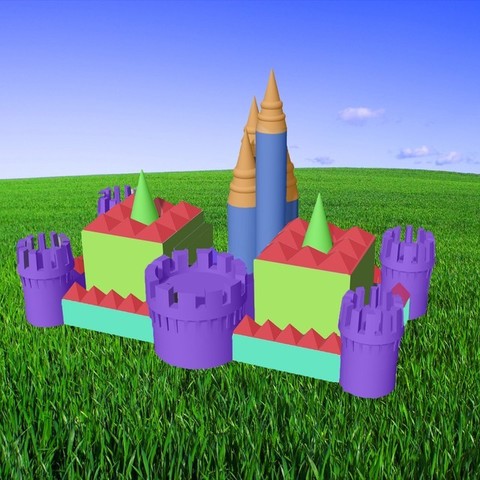 Download free 3D printing designs Easy as 1 2 3 Sand Castle/Mold ・ Cults