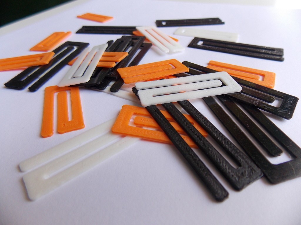 Free STL file Easy printing paper clips・3D printer design to download・Cults
