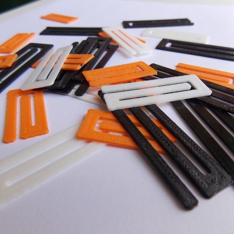 Download free 3D printing files Easy printing paper clips ・ Cults