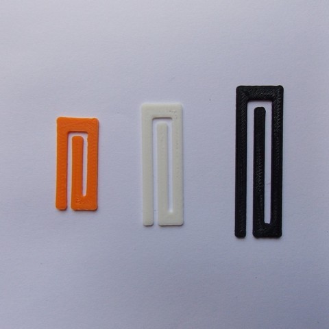 Download free 3D printing files Easy printing paper clips ・ Cults