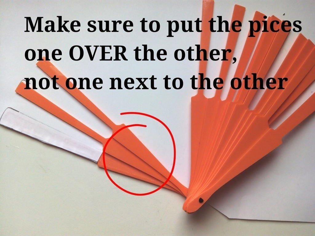 Free STL file Hand-held foldable fan 📱・Model to download and 3D print・Cults