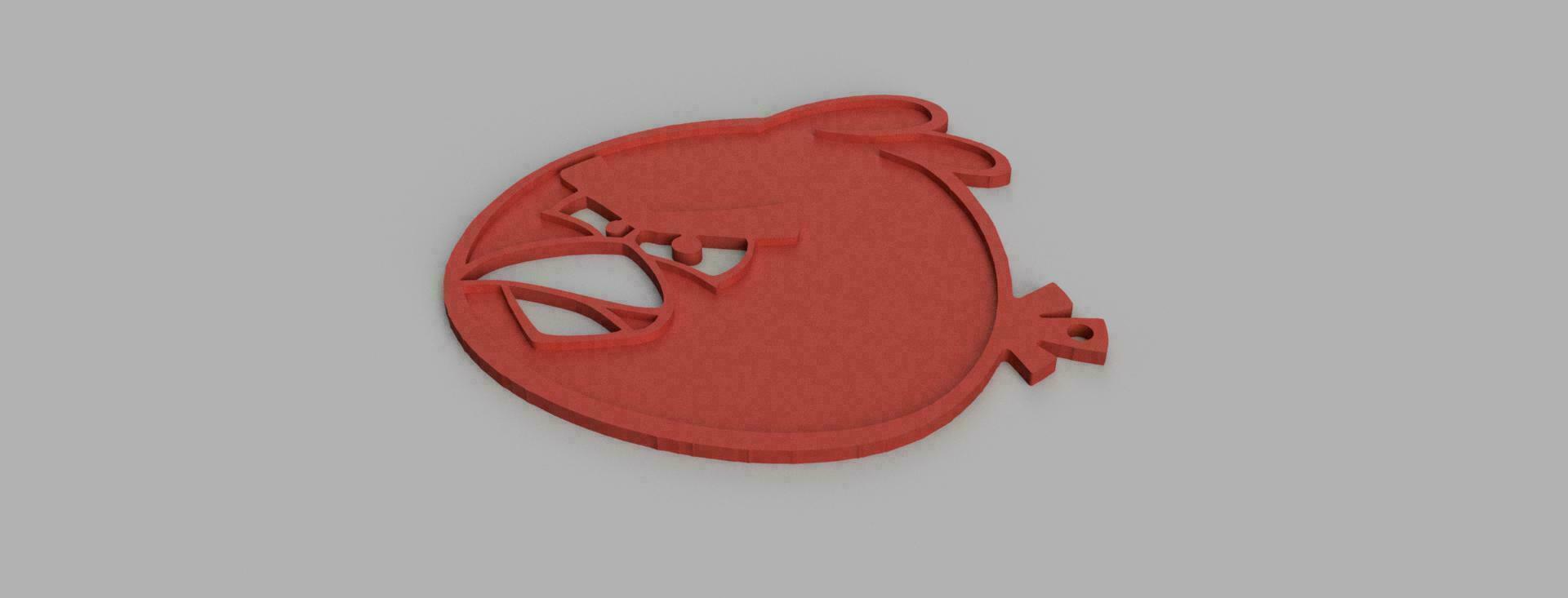 STL file Angry Birds Key chain 😡・Design to download and 3D print・Cults