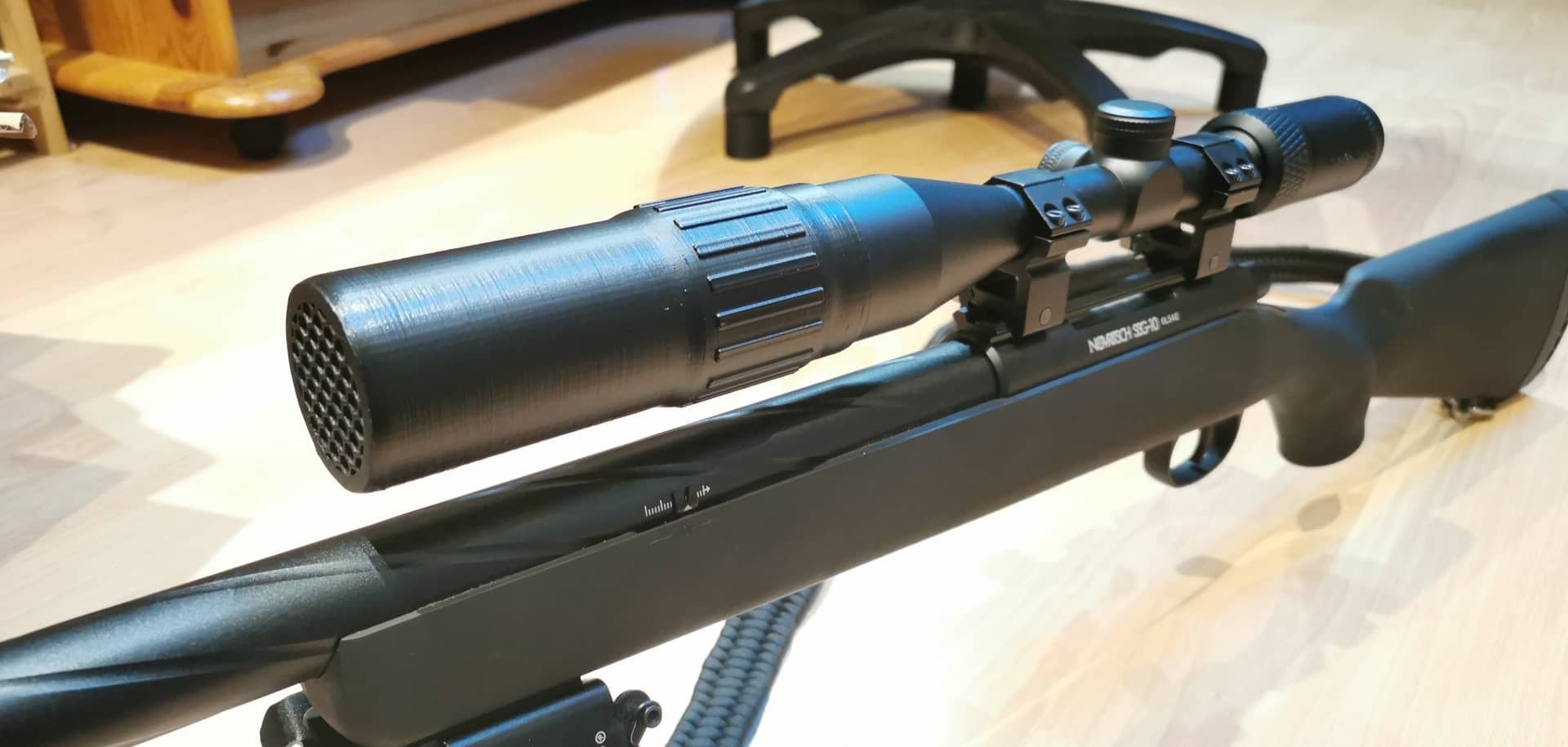 STL file killflash / scope extender 🔫・3D printing design to download・Cults