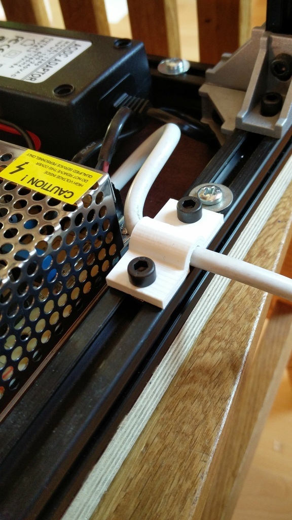 Free 3D file Bracket for power cable・3D printer model to download・Cults