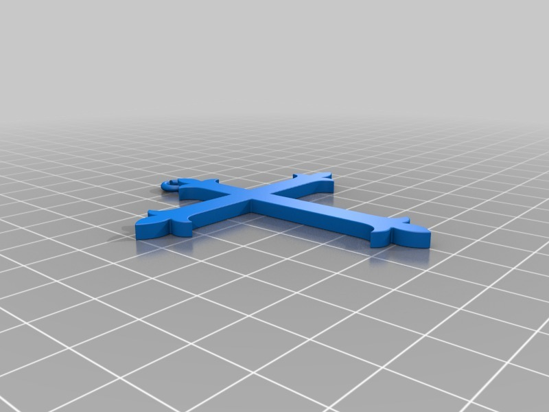 Free STL file Cross Keychains ・Design to download and 3D print・Cults