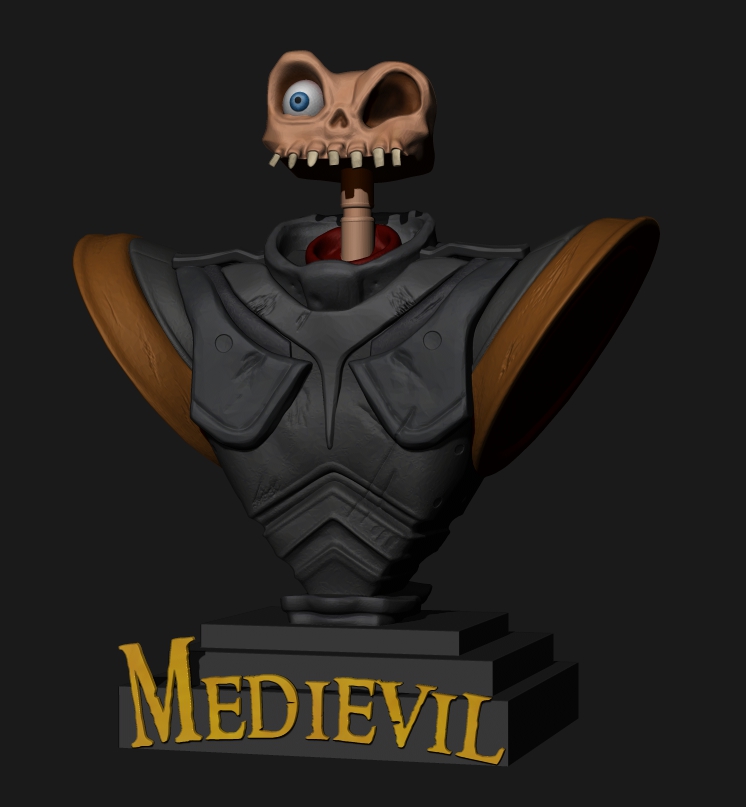 STL file Sir Daniel Fortesque - Medievil・3D printer design to download ...