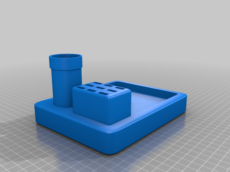 Free STL file Desk Organizer・3D printer design to download・Cults