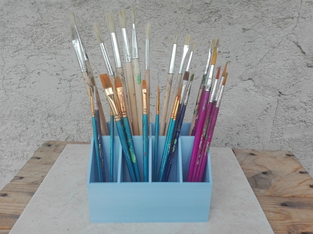 Free STL file Brush Holder・3D printable model to download・Cults