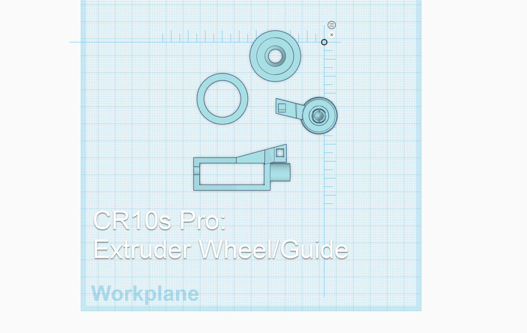 Free STL file CR10s-Pro Extruder Wheel / Guide・Object to download and ...