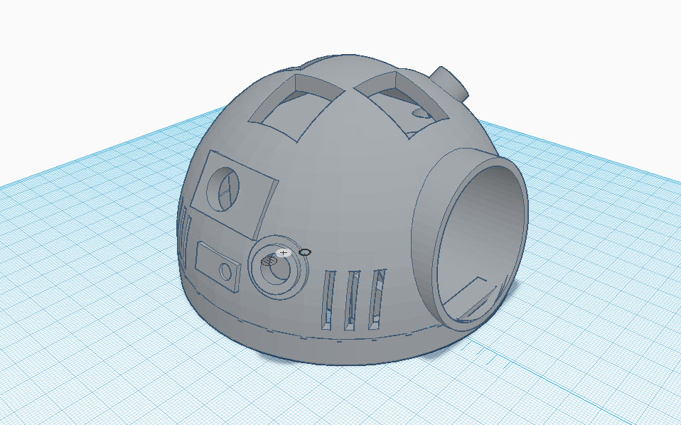 STL file R2D2 SMART - Replica Model 🤖・Model to download and 3D print・Cults
