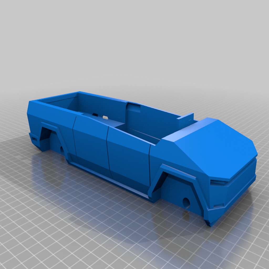 Free STL file CYBERTRUCK | TESLA with LIGHTS・3D printing design to ...