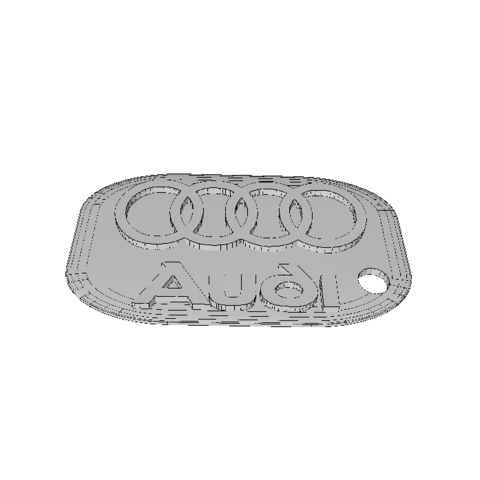 Download 3D print files AUDI key tag ・ Cults