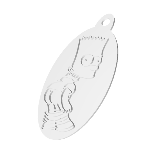 Download STL file Bart Simpson • 3D print template ・ Cults
