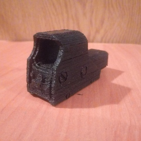 3D printed FakeOtech - Fake Eotech for Airsoft ・ Cults