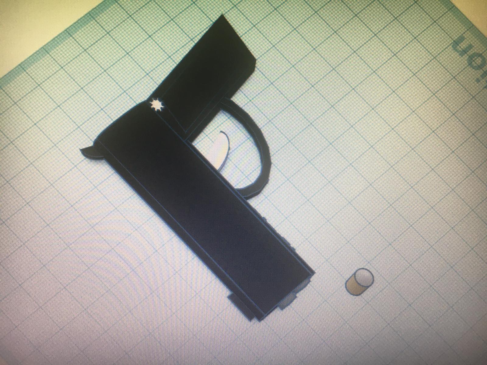 Free STL file pistol gun・3D printing idea to download・Cults