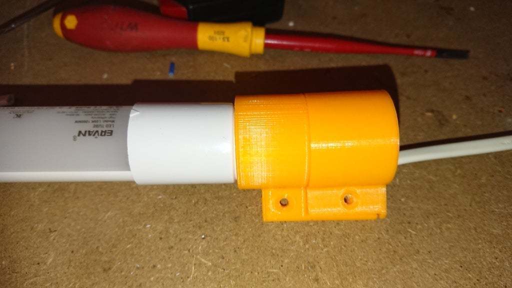 Archivo STL gratis Lámpara fluorescente LED 🧞‍♂️・Modelo imprimible en ...