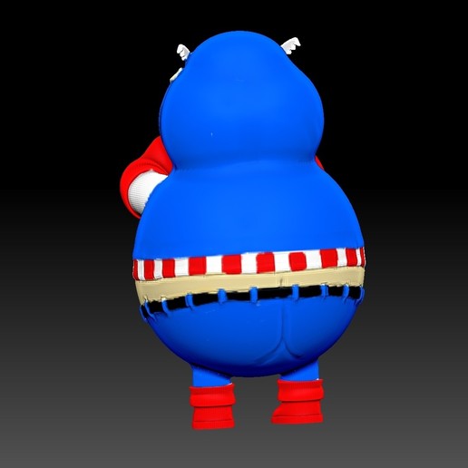 Download STL files Captain "Fat" America ・ Cults