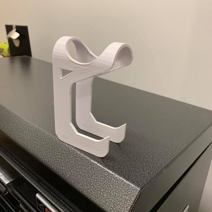 Free STL file Overhanging Double Hook・Object to download and to 3D ...