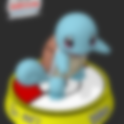 Download free STL file Pokemon Squiertle • Object to 3D print ・ Cults