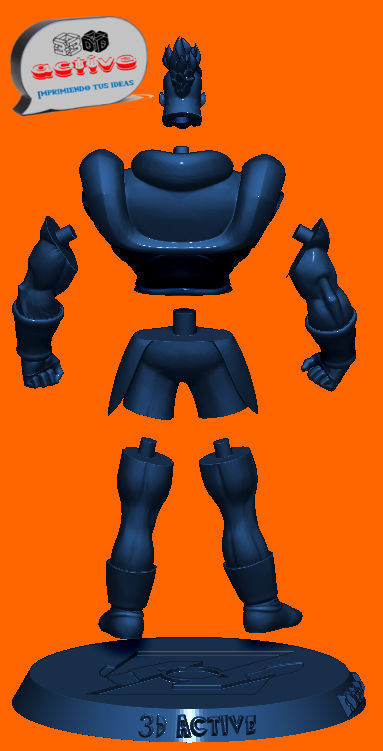 Archivo STL gratis Dragon Ball Z - Androide No. 16・Modelo imprimible en ...