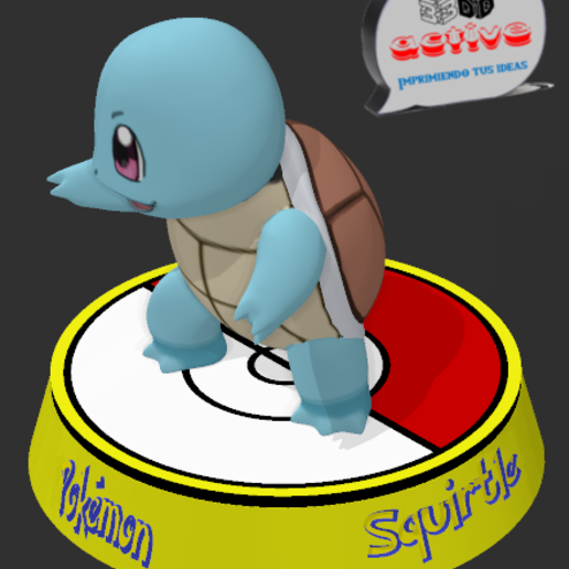 Download free STL file Pokemon Squiertle • Object to 3D print ・ Cults