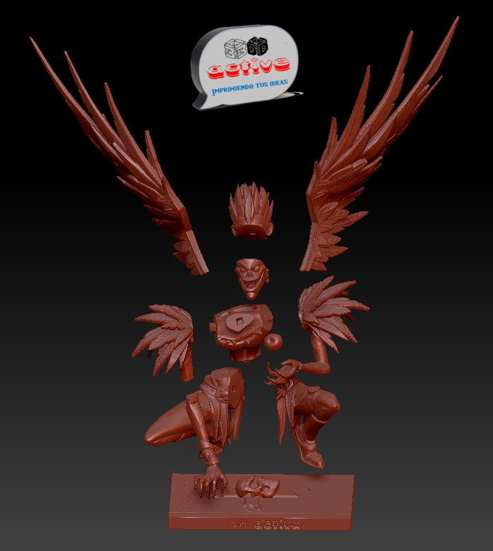 STL file Death Note - Ryuk 🎲・3D print model to download・Cults