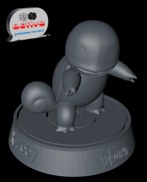 Free STL file Pokemon Squiertle・3D printable design to download・Cults