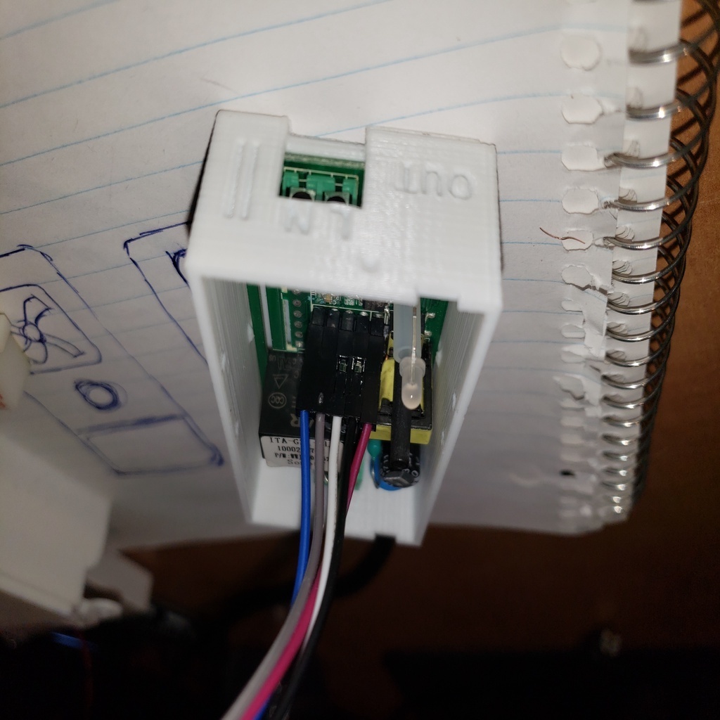 Archivo 3D gratuito Sonoff Basic Touch Sensor de Temperatura Humedad ...