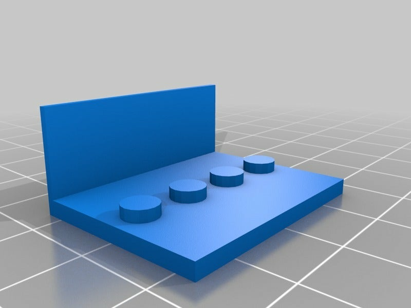 Free STL file LEGO Minifigure Display Stand (Wall Mount) 🏗・3D printing ...