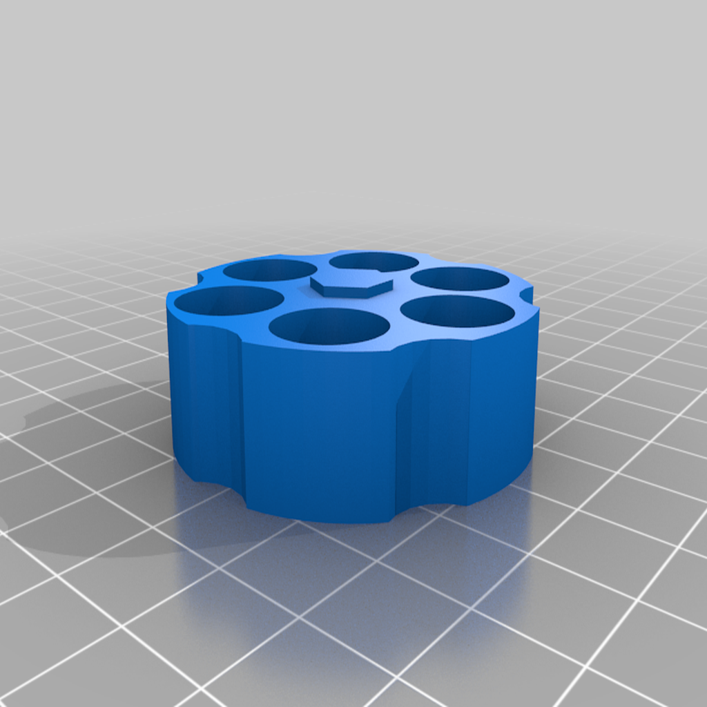 Free STL file Walther Umarex .50 cal 6 projectile capacity cylinder・3D ...
