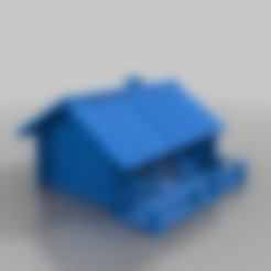 Download free STL file Hunting Log Cabin • Model to 3D print ・ Cults