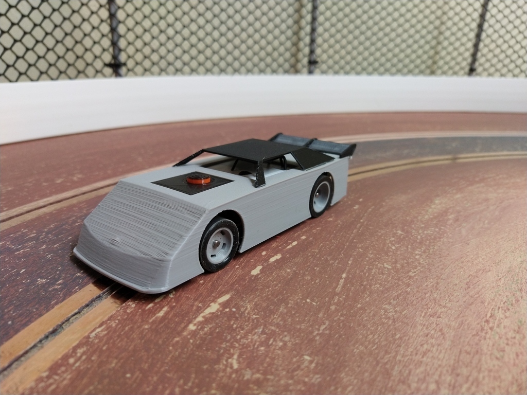 Archivo STL gratis 1/43 Dirt Late Model Slot Car 🚗・Objeto para ...