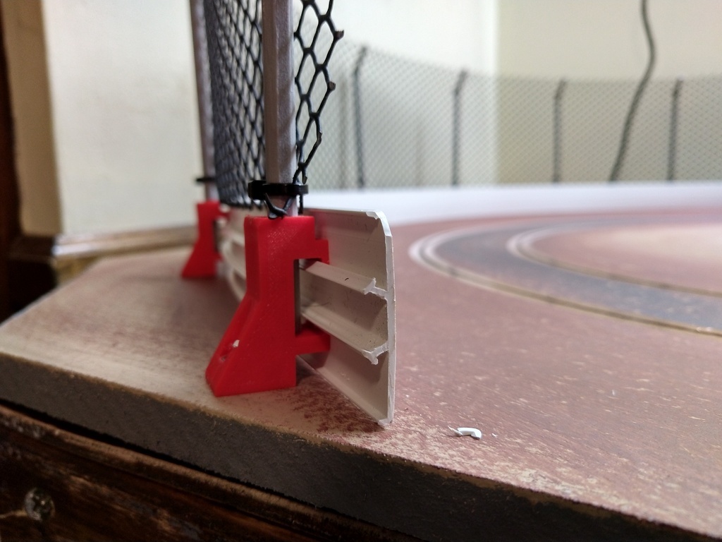 Free STL file Slot Car Track Wall Supports and Fence Posts 🚗・Template ...
