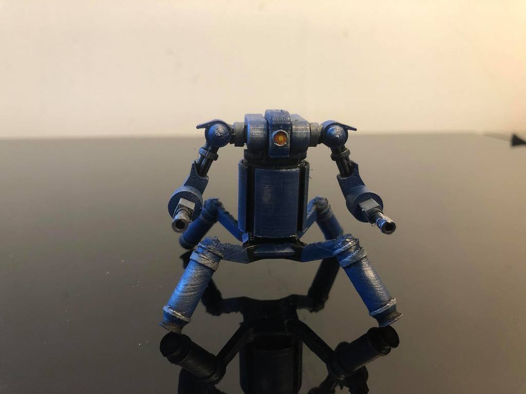 Free STL file Blue Mecha from Mech Platoon・3D printer design to ...