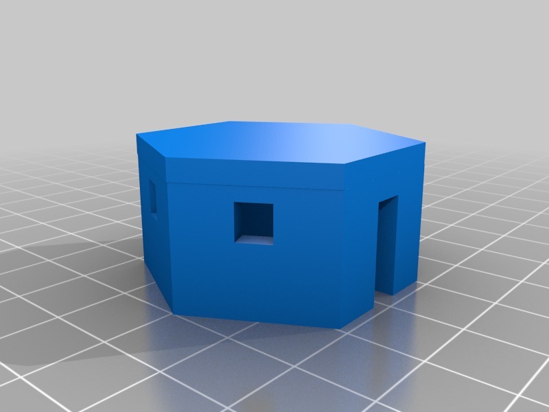 Free 3D file Octagon Bunker 2・3D printing template to download・Cults