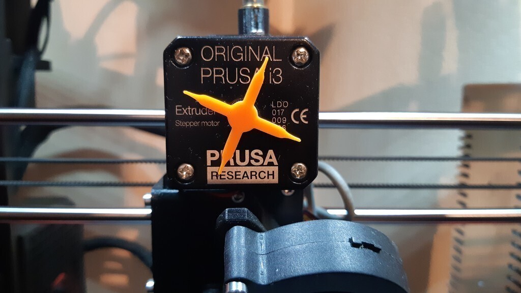 Free STL file NEMA (extruder) motor rotation indicator (Prusa MK2(S ...