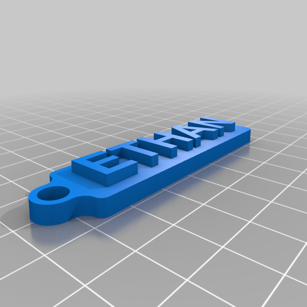 Free 3D file Porte clé prénom Ethan・3D printable model to download・Cults