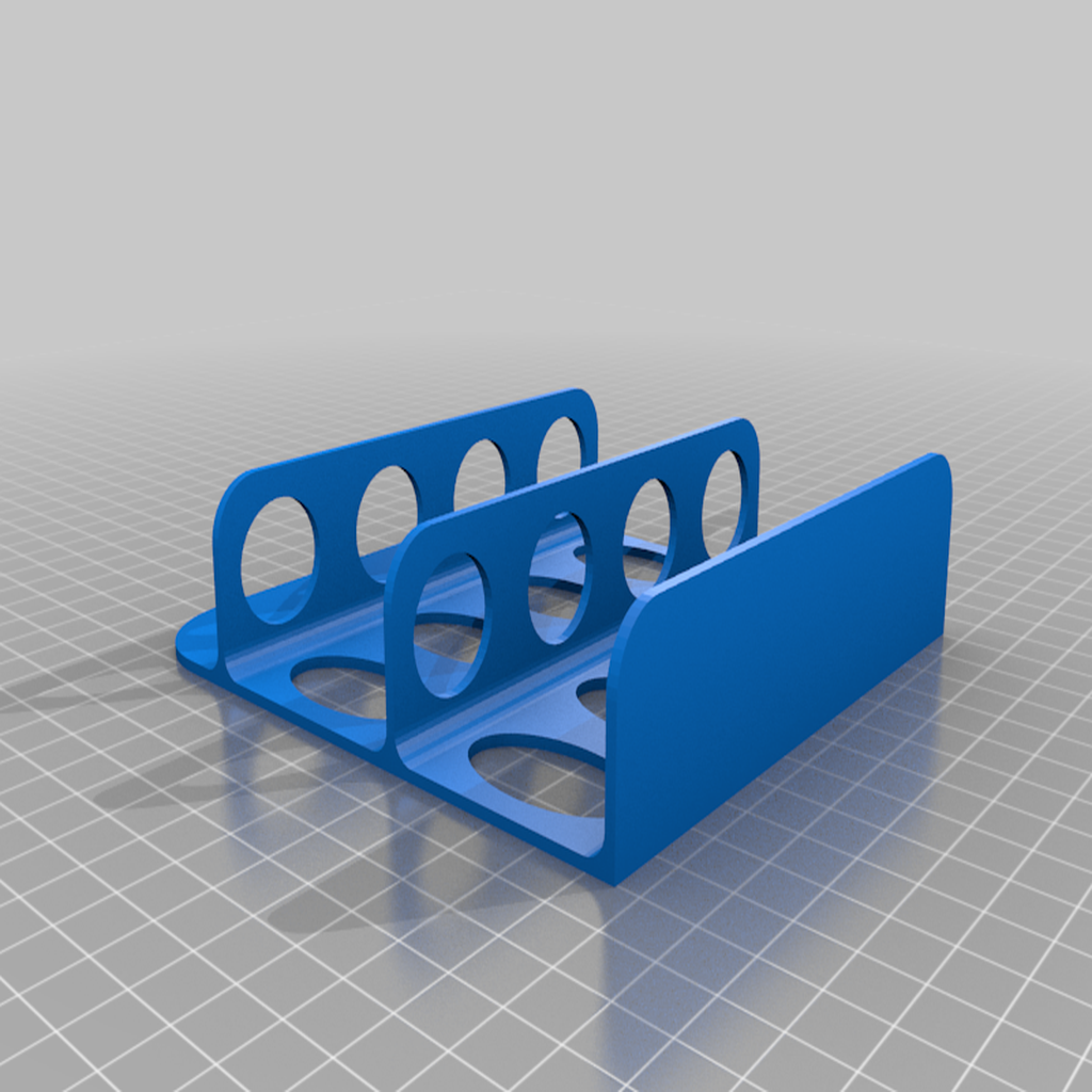 Fichier 3D gratuit Supports pour brosses à dents de 1 à 6 brosses・Design pour imprimante 3D à ...
