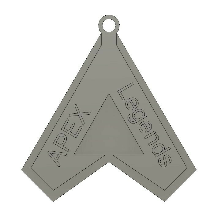 Free 3D file Apex Legends logo keychain v2・3D printer design to ...