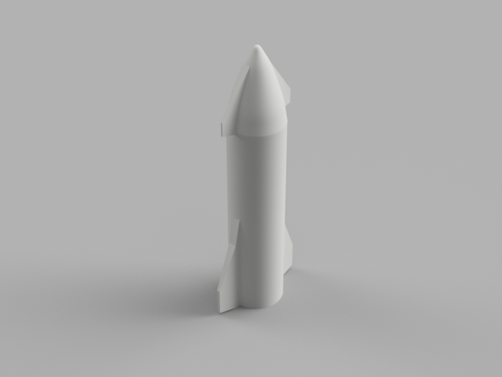 Free STL file Small Starship・3D printer model to download・Cults