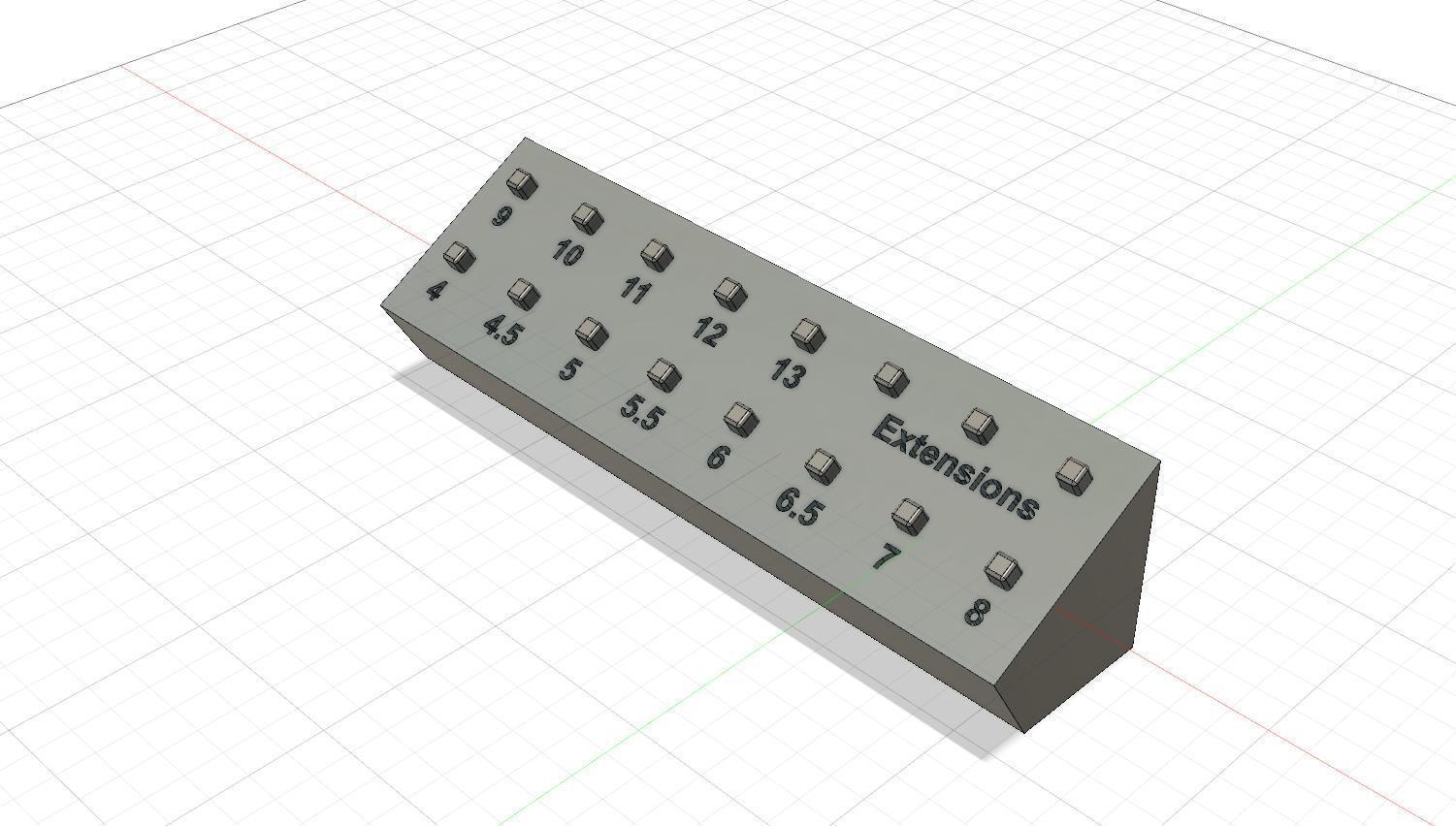 Free STL file Socket Holder 1\4 Drive 🔧・3D printing design to download ...