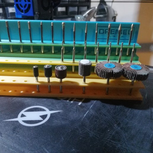 3D print Dremel Bit Holder ・ Cults