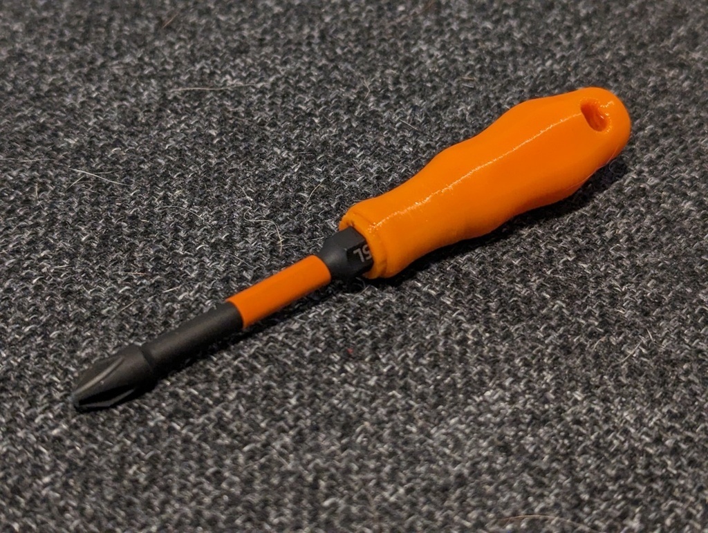 Free 3D file Keychain Screwdriver Handle・Object to download and to 3D ...