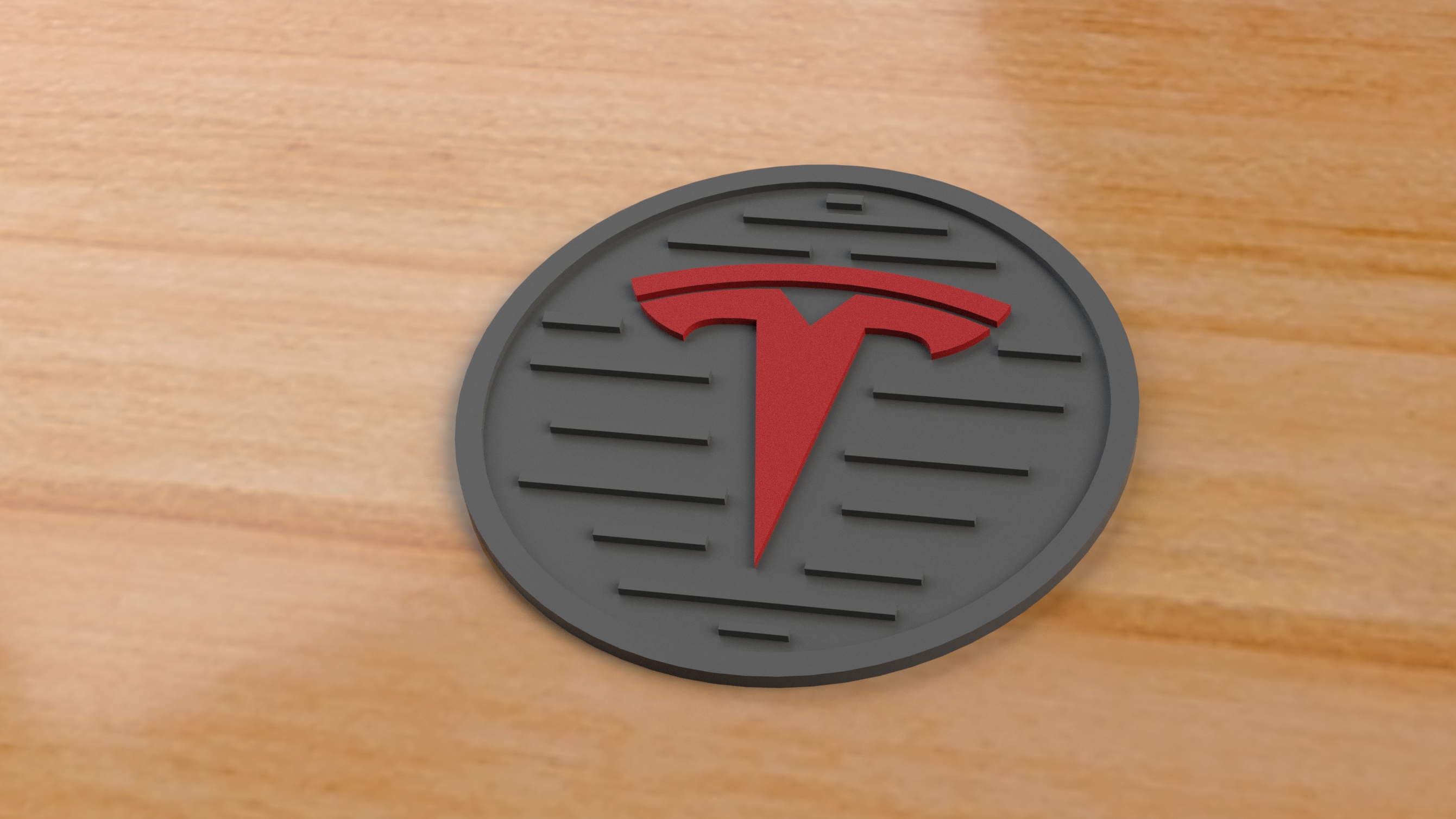 STL file TESLA and SpaceX DRINK COASTER + MORE・3D printer model to ...