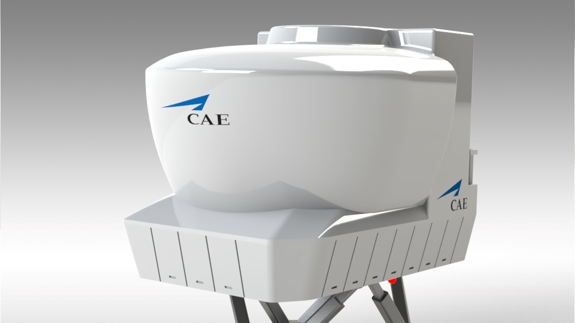 Download STL file AIRCRAFT FLIGHT CAE Simulator with OPTIONAL PIGGY ...