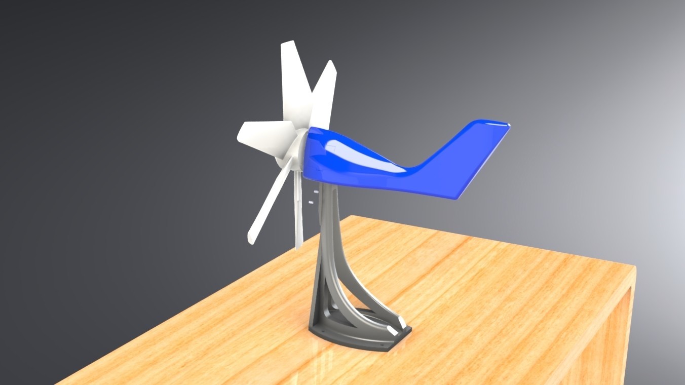 STL file Mini Wind Mill 🌬️・Design to download and 3D print・Cults