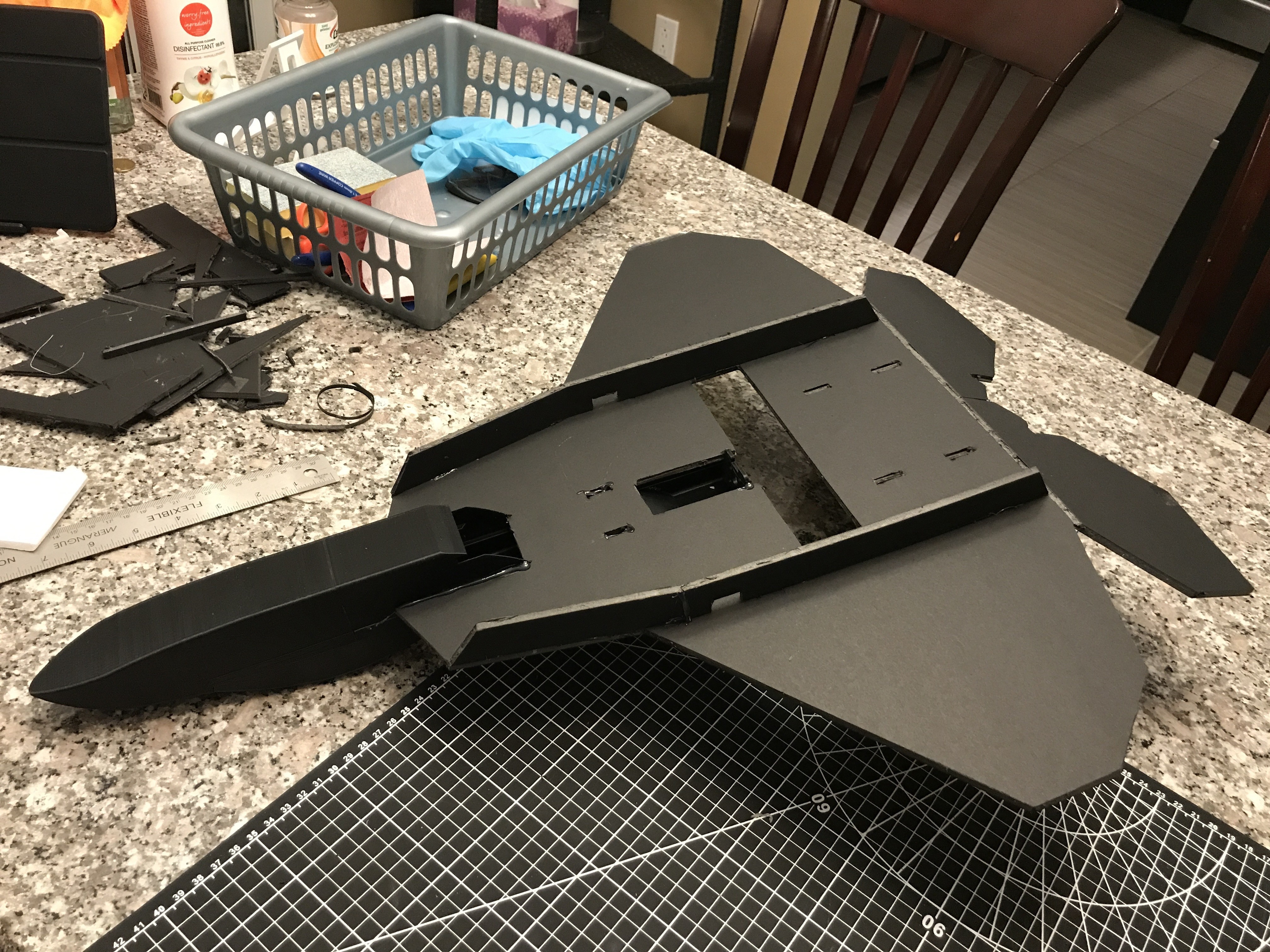 Free STL file RC F22 Jet - Hybrid Build Concept using FliteTest Mighty ...