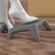 Download STL file PRO Foot Stand Ergonomic Posture • 3D printable ...