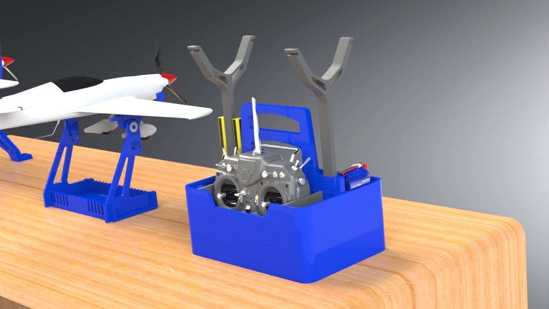 Download STL file RC Combo Pack - TOOL BOX, TABLE STAND and CENTER OF ...
