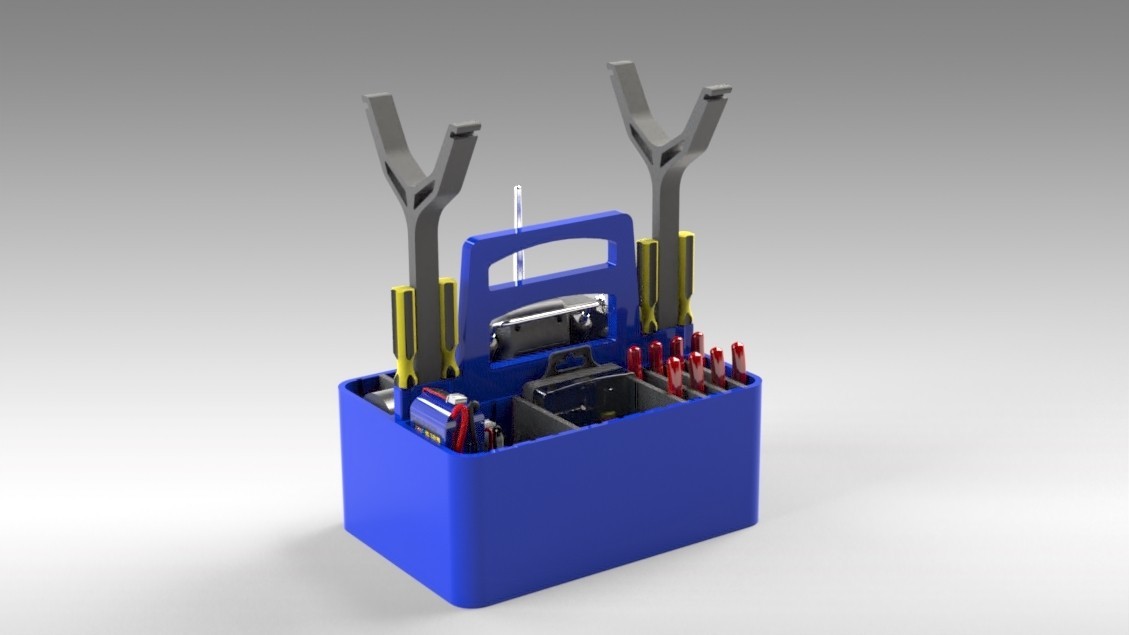 STL file RC PLANE or Drone FIELD TOOL BOX - configurable design・3D ...